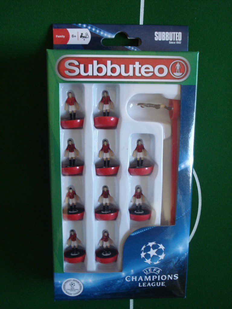 Equipo Subbuteo Champions League Milan – Subbuteo Fútbol Mesa Victoria