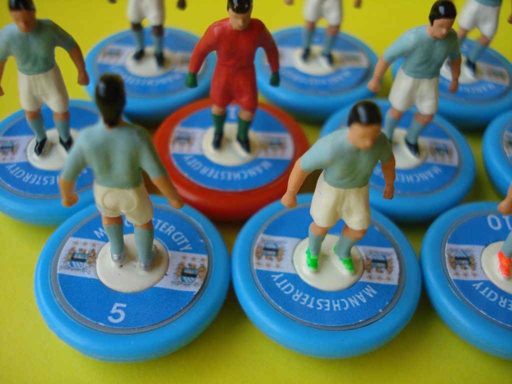 Equipo Subbuteo 2k4 Manchester City – Subbuteo Fútbol Mesa Victoria