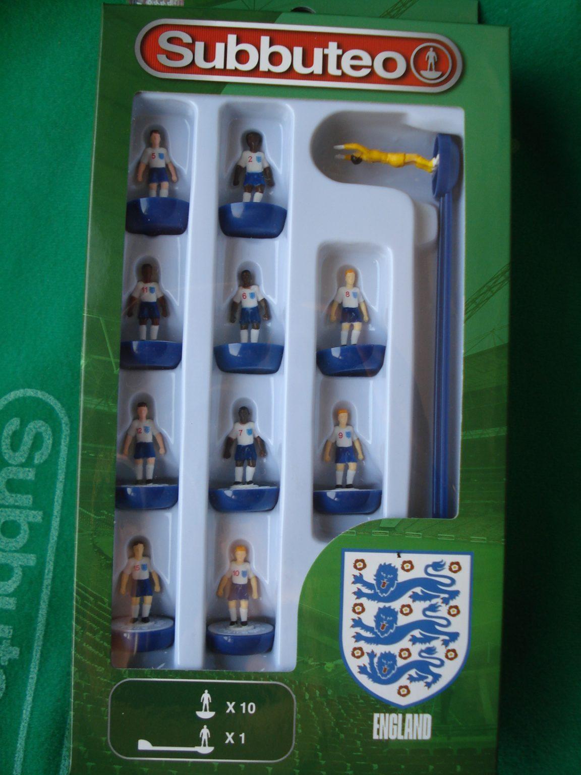 Equipo Nuevo Subbuteo England 2023 – Subbuteo Fútbol Mesa Victoria
